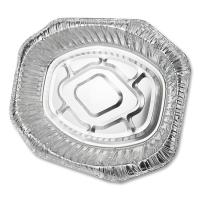 China 267oz Oval Aluminum Foil Turkey Tray Large Foil Roasting Pan Pakaging for sale