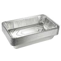 China Foil Box Disposable Catering Aluminum Foil Serving Pan For Party Activities for sale