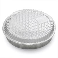 China 10 Inch Round Foil Pans Disposable Aluminum 2L Big Round Foil Tray for sale