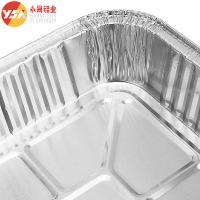 China Foil Takeaway Containers with Lids Foil Chafing Dish Foil Platter Trays for sale