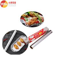 China Household Foil Aluminum Heavy Duty Food Grade Paper In Roll Aluminum Foil for sale