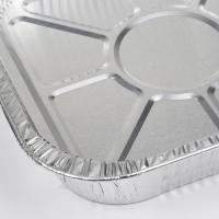 China Large Supply Takeaway Food Packaging Container Aluminum Foil Pan Food Storage for sale