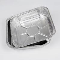 China Large Supply Takeaway Food Packaging Container Aluminum Foil Pan Food Storage for sale