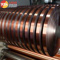 China Double Sided Copper Color AL+PET Mylar Laminating Aluminum Foil for sale