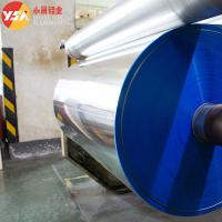 China AL/PET/PVC Single Sided Aluminum Polyester Laminating Cable Sheilding Material for sale