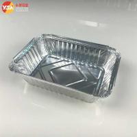 China Foil Gastronorm Trays 2400ml Heavy Duty Full Large Size Aluminum Foil Tray for sale