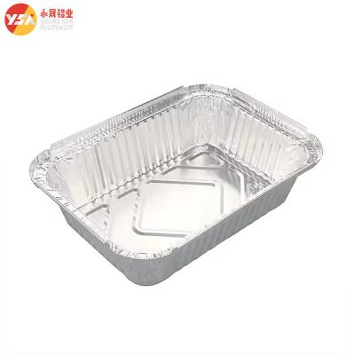 China Environmentally Friendly And Hygienic Disposable Aluminum Foil Lunch Boxes for sale