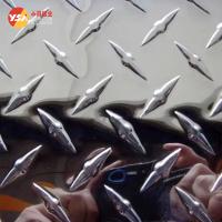 China 0.25mm 0.35mm Aluminum Diamond Plate Sheet T351 T851 Stucco Embossed Aluminum Sheet for sale