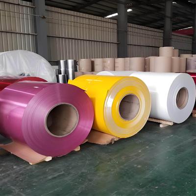 China Aluminum Alloy 3003 5052 Color Coated Coil Sheet Strip for Industrial Machinery and Equipment Parts Delivering Performance for sale