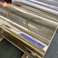 China Self Cleaning PVDF Mirror Aluminum Sheet 1050 3003 0.3-3mm Weather UV Resistant Cladding for sale