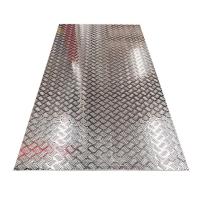 China 5 Bar Aluminium Checker Plate Pattern Aluminum Plate AA1100 Aluminum Checkered Plate for Elevator Floor for sale