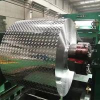 China 5 Bars Pattern Diamond Aluminum Checker Sheet 5083 Embossed Aluminum Sheet Manufacturer In China for sale