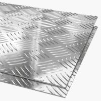 China Custom 5 Bar Pattern 0.8*1220*2440 Aluminum Checkered Plate 3003 5754 Embossed Sheet for Elevator Floor for sale