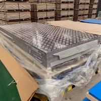 China A3003 5052 5754  Aluminum Diamond Plate 6061 Aluminum Tread Plate 5 bar Aluminum Checker Plate Sheet for sale