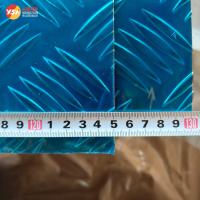 China Anti Slip 5 Bar Embossed Aluminum Tread Plate 3003 H14 Marine Grade for Trailer Flooring Loading Ramp for sale