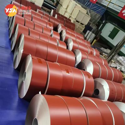 China PVDF Color Coated Aluminum Coil 25 Micron 20 Year Warranty Anti Corrosion Weather Resistant 0.2-6mm for sale