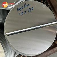 China Smooth Surface Rustproof Aluminum Circle Disc 1050 1060 3003 Alloy 0.3-6mm Recyclable Cookware Blank for sale
