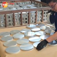 China Smooth Surface Rustproof Aluminum Circle Disc 1050 1060 3003 Alloy 0.3-6mm Recyclable Cookware Blank for sale