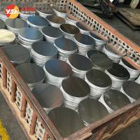 China Recyclable Smooth Surface Aluminum Circle Disc 1050 3003 Alloy Uniform Heat Conduction Free Sample Cookware Blank for sale