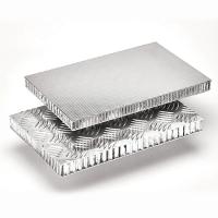 China Aluminum Honeycomb Wall Panels 3003 Core 7-50mm High Strength Flatness Soundproof Impact Resistant PVDF Coated Panel for sale