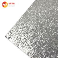 China Classic Orange Peel Embossed Aluminum Sheet 1060 3003 H24 Lightweight Bendable Scratch Resistant Color Coated Panel for sale