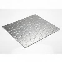 China Cobblestone Embossed Aluminum Sheet 3003 5052 H14 0.2-6mm Anti Glare Recyclable Decorative Panel for sale