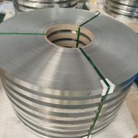 China 1100 H26 60mm AlMn Aluminum Strip Coil For Foil Tile Trim for sale