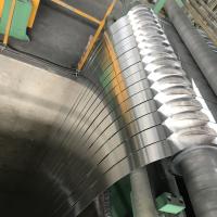 China 25mm Width 0.4mm Thick 1050 Thin Aluminum Strips For Pipe for sale