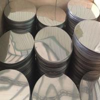 China Smooth Non Stick Aluminum Discs Circles Custom Diameter High Flatness Burr Free Edge Food Grade for sale
