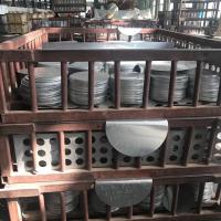 China Deep Drawing 0.5mm 6.0mm Round Aluminum Circle Plate Cookwares Custom Size High Flatness Burr Free Edge Food Grade for sale