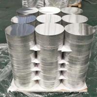 China 0.5mm 0.6mm 0.7mm H22 H24 Round Aluminum Discs SGS Custom Size High Flatness Burr Free Edge Food Grade for sale