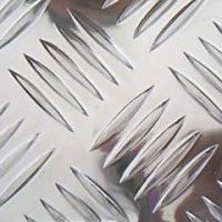 China 1600mm Width Aluminum Checkered Plate Five Three Bars Aluminum Checker Plate Sheet for sale