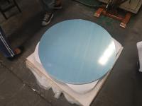 China Anodized Aluminum Round Circle LED Shell Kitchen Utensils Custom Size High Flatness Burr Free Edge Food Grade for sale