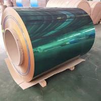 China 1060 1070 H12 Mirror Aluminum Lighting Reflective Aluminum Sheet Coil with Film for sale