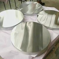 China 1100 1050 6061 T6 Non Stick Aluminum Circle Plate Cookware Pot Custom Size High Flatness Burr Free Edge Food Grade for sale
