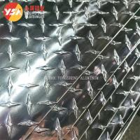 China 5 Bar Aluminium Checker Plate Pattern Aluminum Plate AA1100 Aluminum Checkered Plate for Elevator Floor for sale