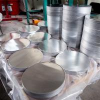 China Circles Discs Electric Cooker Raw Material Non Stick Aluminum Sheet Custom Size High Flatness Burr Free Edge Food Grade for sale