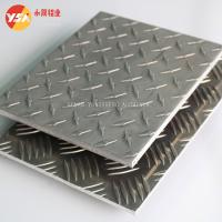 China 0.8mm 1.5mm Custom Embossed Aluminum Diamond Sheet 4 X 8 Aluminum Checker Plate for sale