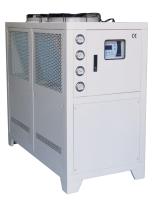 China 12 TR Air Cooled Scroll Type Chiller providing cooling for manufacturing processes with user friendly interface and low noise levels for sale