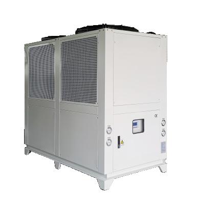 China 30HP Air Cooled Scroll Type Chiller delivering performance in harsh outdoor conditions with minimal noise and vibration levels for sale