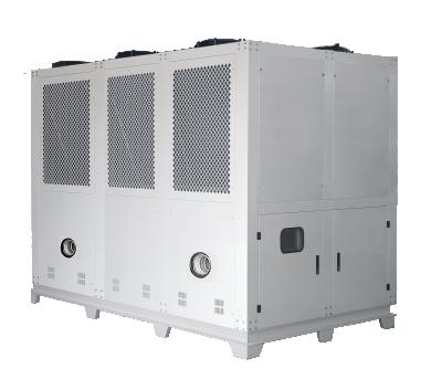 China 75Tr Air Cooled Screw Type Chiller featuring modular design and intelligent control systems for flexible and cooling solutions for sale