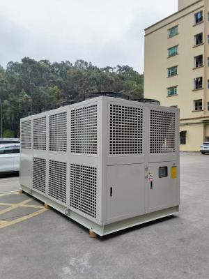China 50HP Air Cooled Screw Type Chiller 50Tr Water Chiller Provide Big Cooling Capacity For Plastic Industry for sale