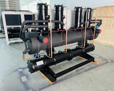 China 50Tr Water Cooled Scroll Type Chiller designed with advanced scroll compressors ensuring smooth operation and long service life for sale