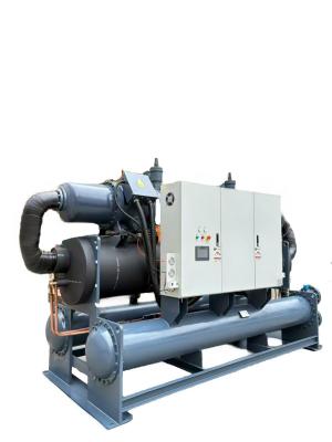 China 180hp Water Cooled Screw Type Chiller Precision Cooling Technology for Beverage Plants for sale