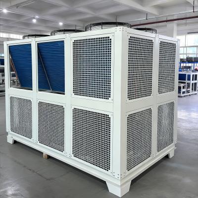 China 50HP Air-Cooled Inverter Chiller VFD Chiller Variable Speed Chiller Energy-efficient Chiller Industrial Inverter Chiller for sale
