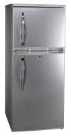 China 172 Liter Double Door Fridge , Dual Door Fridge Freezer High Efficient R600a for sale