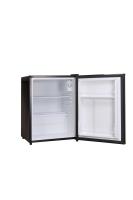 China Electric Small Black Fridge Compact Counter Top Fridge High Efficient R600a for sale