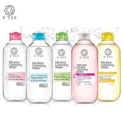 China Private Label 400ml Lift Away Oil Dirt Makeup Remover Gentle Micellar Cleansing Water For All Skin Types for sale