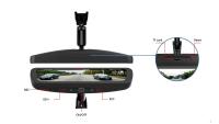 China 9.35 Inch Electronic Rearview Mirror with 1080P Front & 720P Rear Recording, 80° Wide View and Night Vision for sale