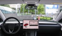 China Digital Coaxial Car Digital Rear View Mirror Electronic Rearview Mirrors For Tesla Model 3 for sale
